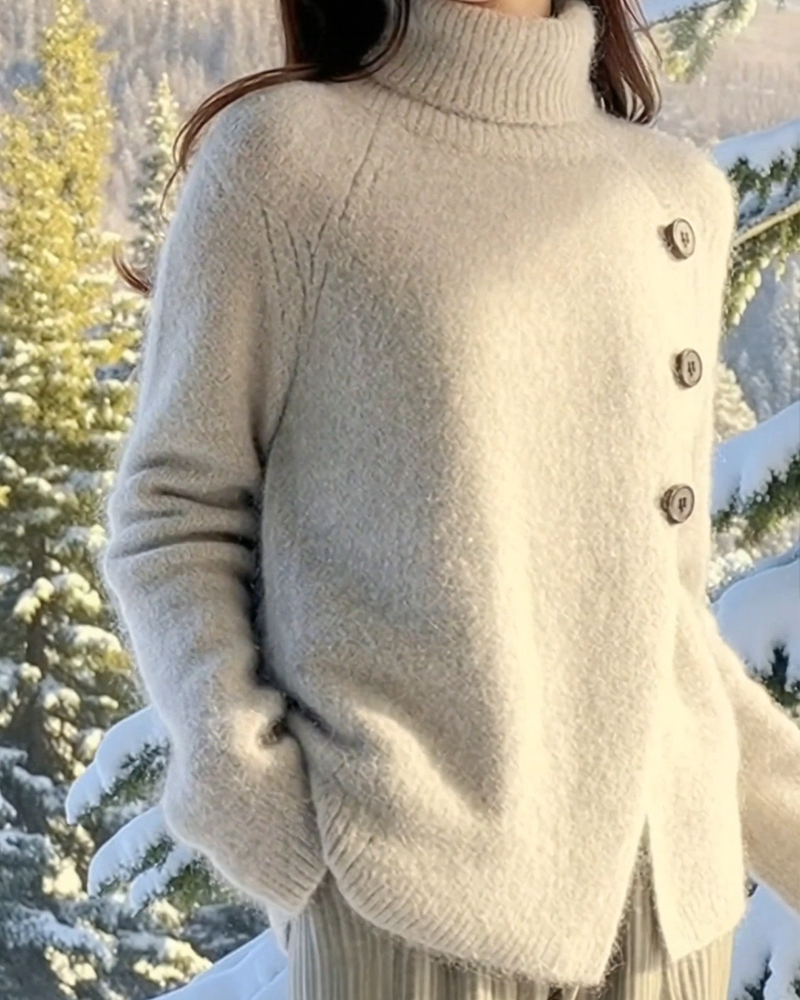 Irregular Design Sweater